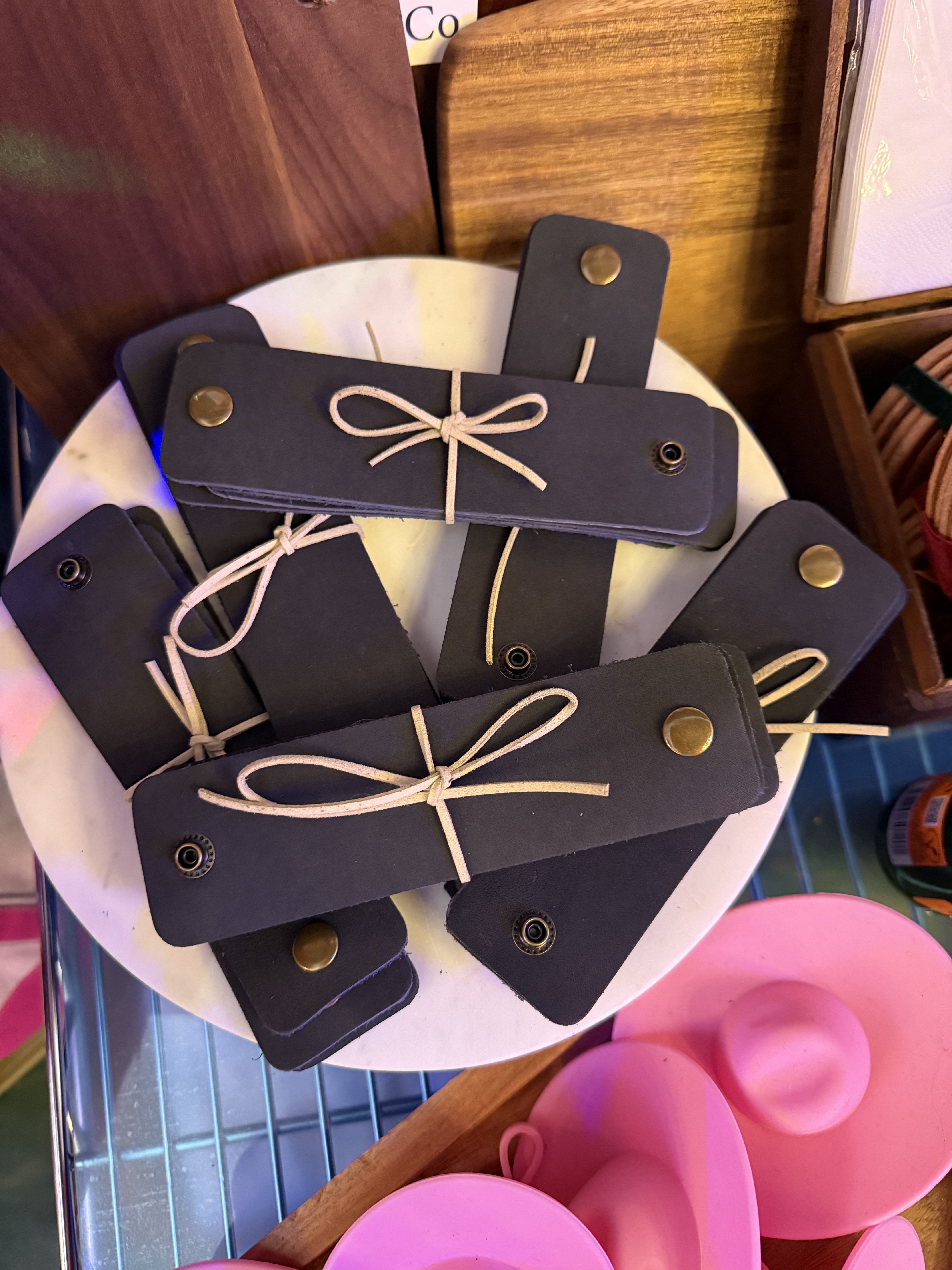 Leather Napkin Cover 4 pack – LoKey Hat Co